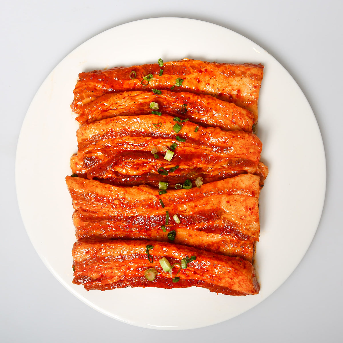 Marinated Gochujang Pork Belly Frozen, 310g - The Butcher's Dining