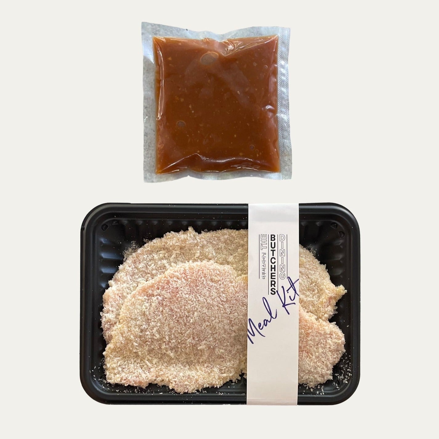 Fresh Meal Kit, Pork Cutlet With Sauce - The Butcher's Dining