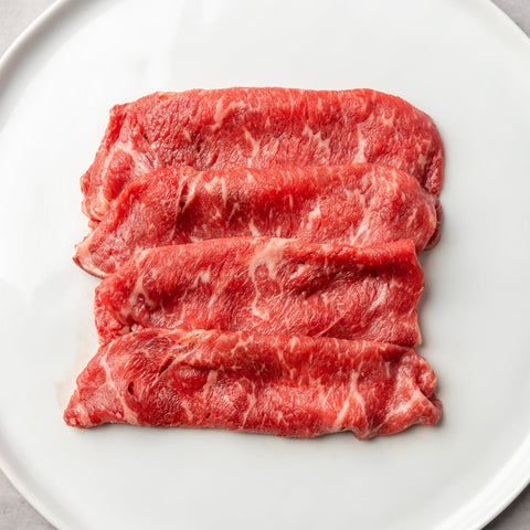 Fresh Beef, Ribeye Shabu Shabu Chilled, 300g - The Butcher's Dining
