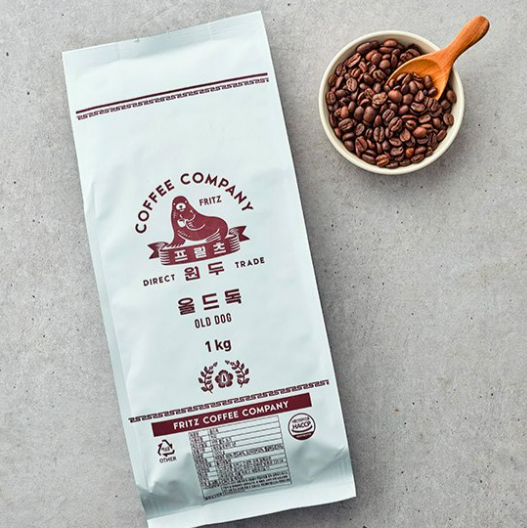 Fritz Coffee Old Dog Coffee Beans, 1kg - The Butcher's Dining